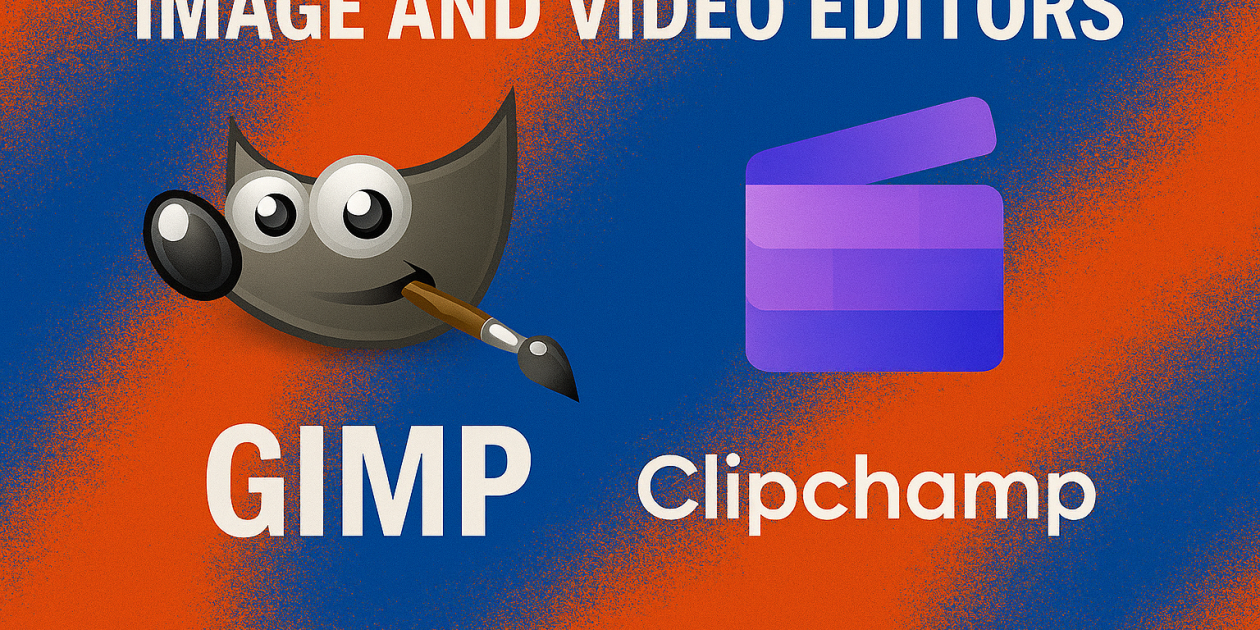 Image and Video Editors: GIMP and Clipchamp (CITT) | Calendar ...